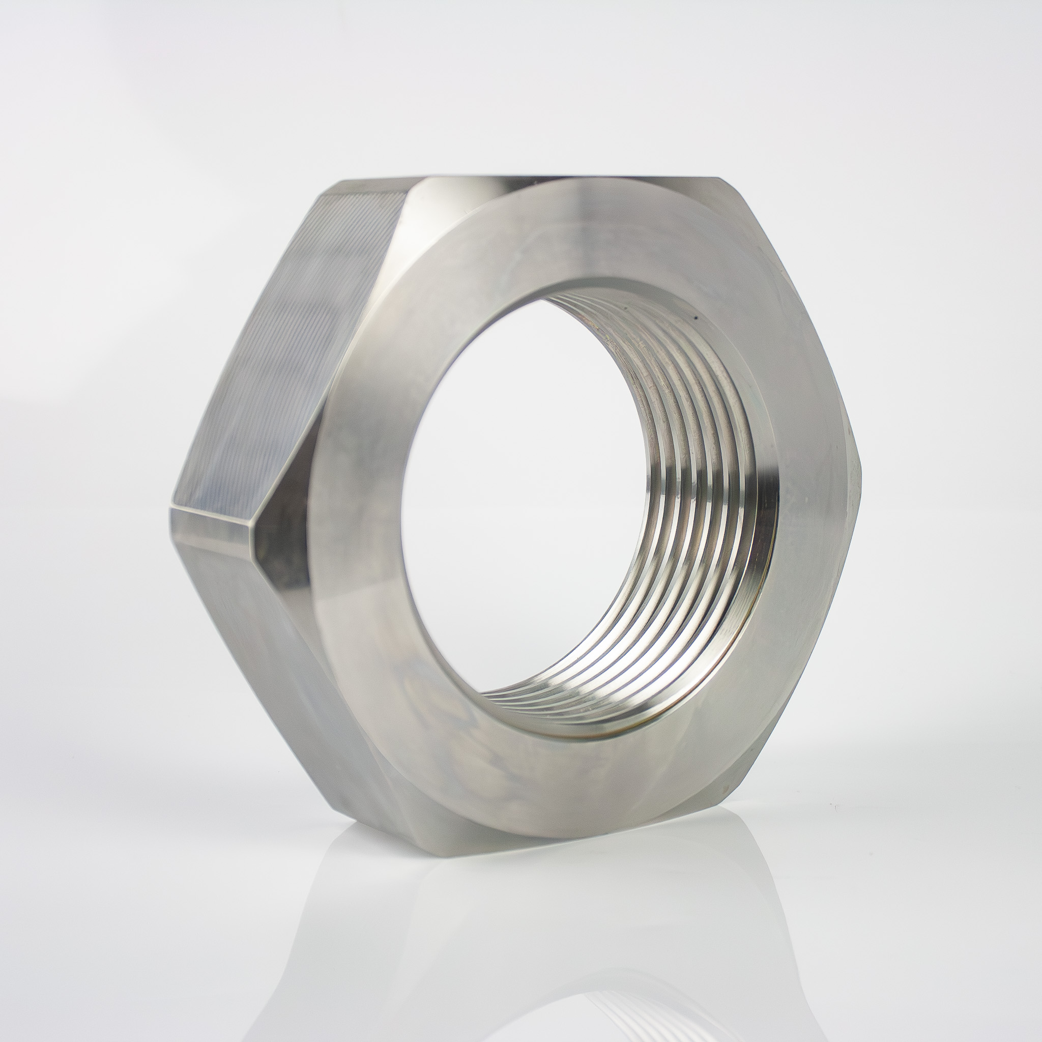 Hexagon nut DIN 439 | M24 | 1,75 | 1,25 | LH (left-hand-thread) | Grade 05 ISO 898-2 | Grade 04 ...